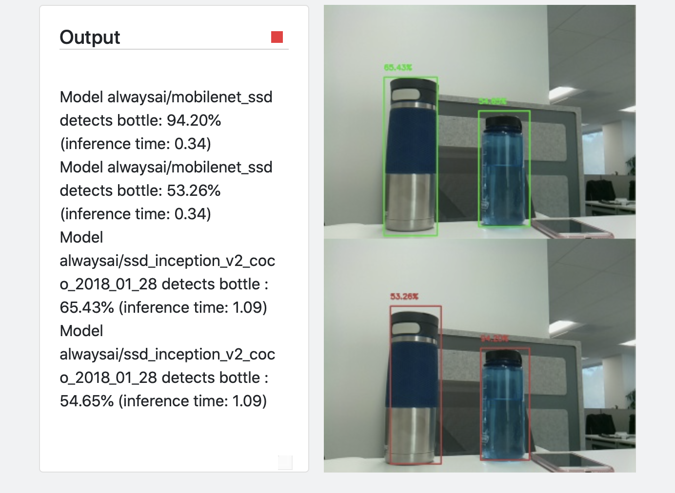 Using Multiple Object Detection Models